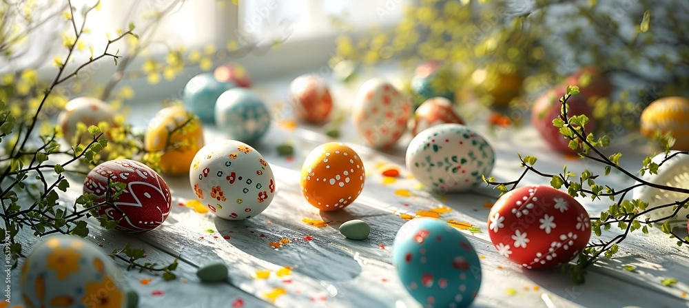 Colorful Easter egg wallpapers in high definition for your desktop ...
