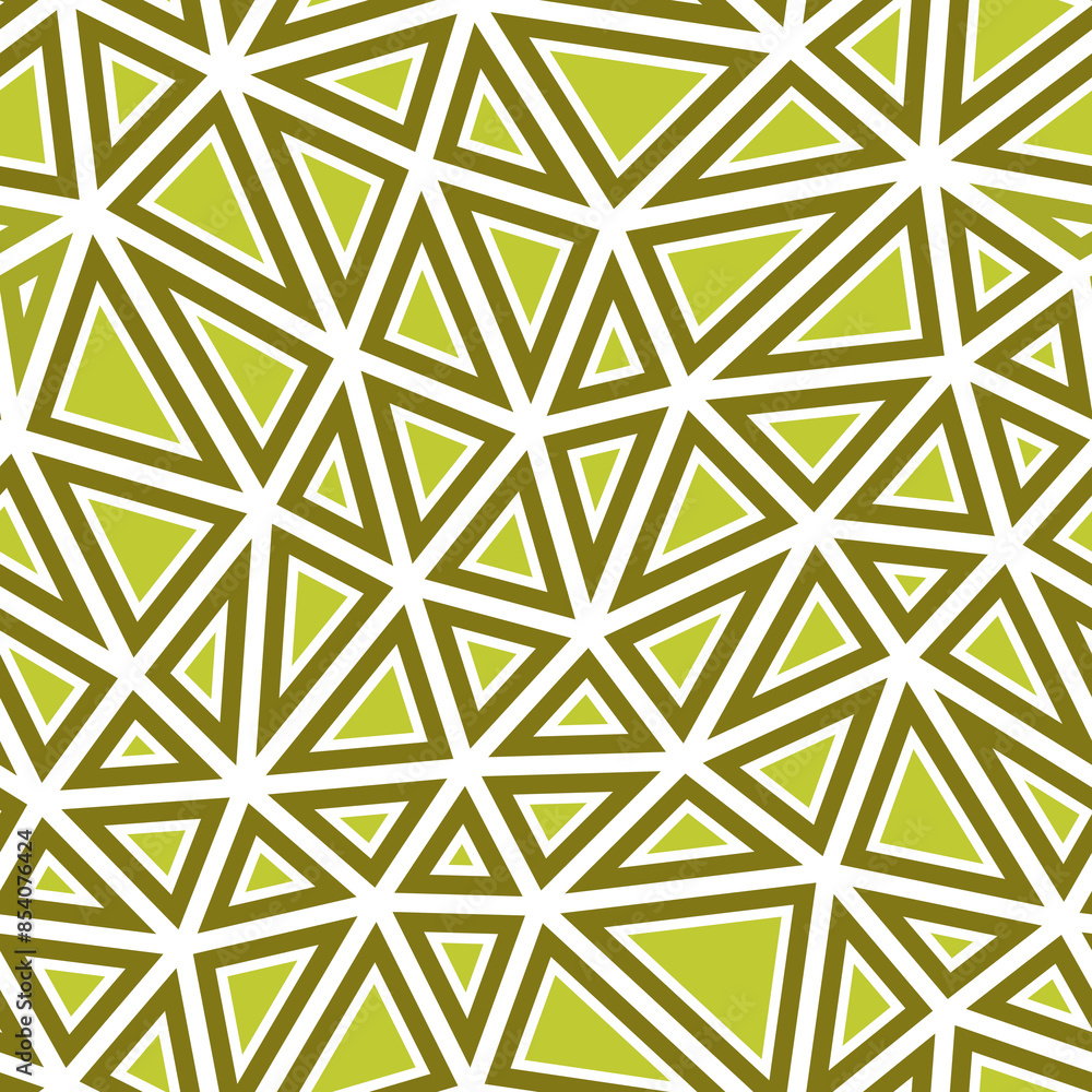 Triangulation geometric shapes background. Medium triangles size. Solid shapes in frames. One ...