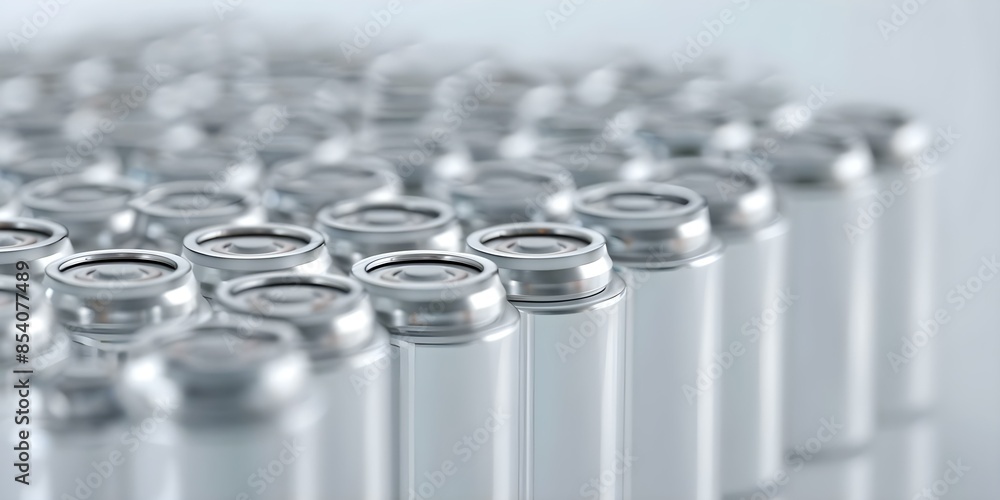 Eco-Friendly Energy Storage Stock Photo of Lithium Ion Battery Mineral ...