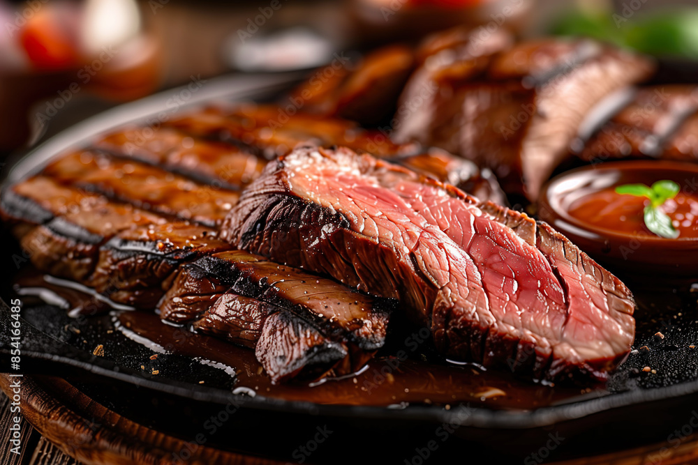 Picanha, traditional Brazilian barbecue.beef cut, Beef steak barbecue ...