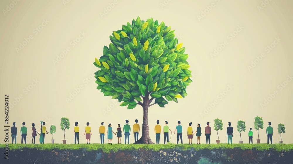 People grow a tree. Phytomodule for domestic agriculture. Conceptual ...