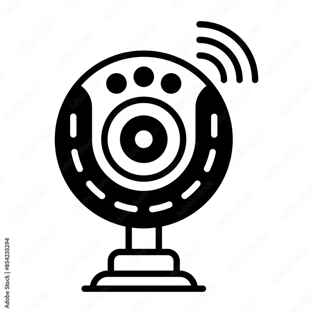 face detect within area cam coder vector design, Artificial general intelligence symbol, Natural ...