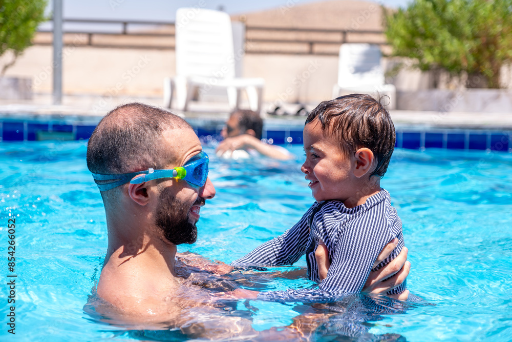 The relationship between a father and his child provides protection and ...