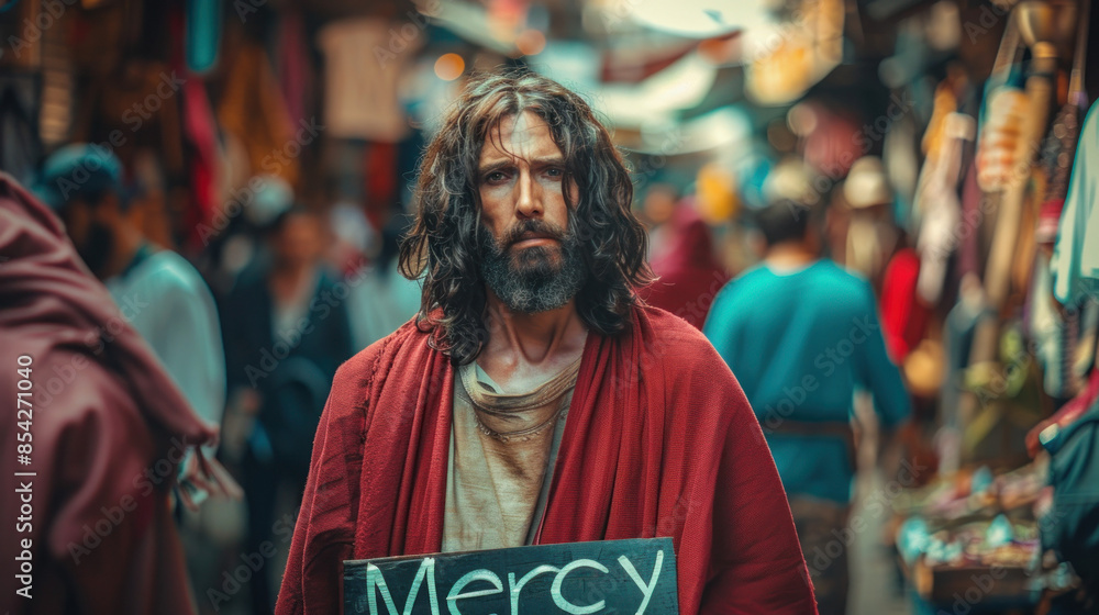 Jesus in Modern Shopping Environment, Modern Depictions of Jesus ...