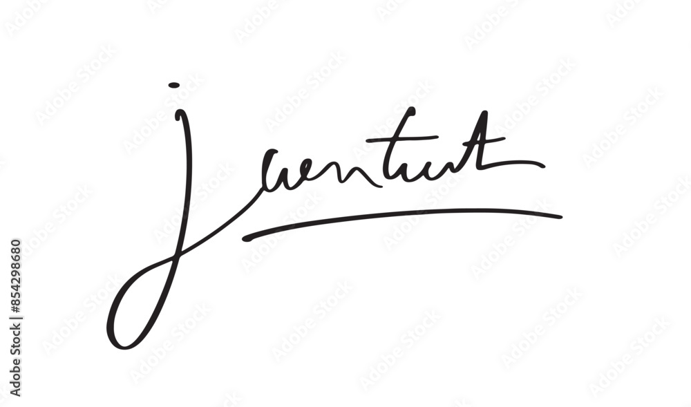 Juneteenth text font calligraphy hand written script vector ...