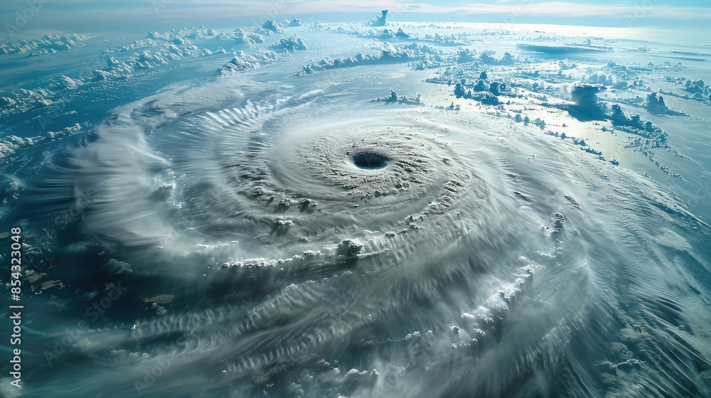 Super Typhoons Fury A high-altitude satellite image captures the ...