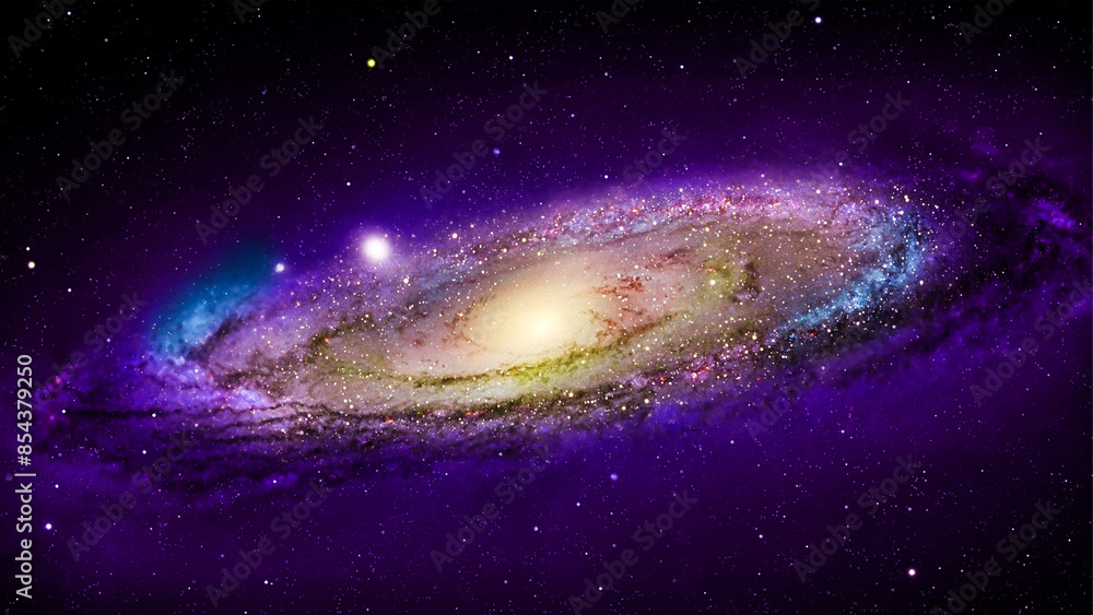 Relaxing galaxy wallpaper for desktop, HD nebula and star background 3d ...