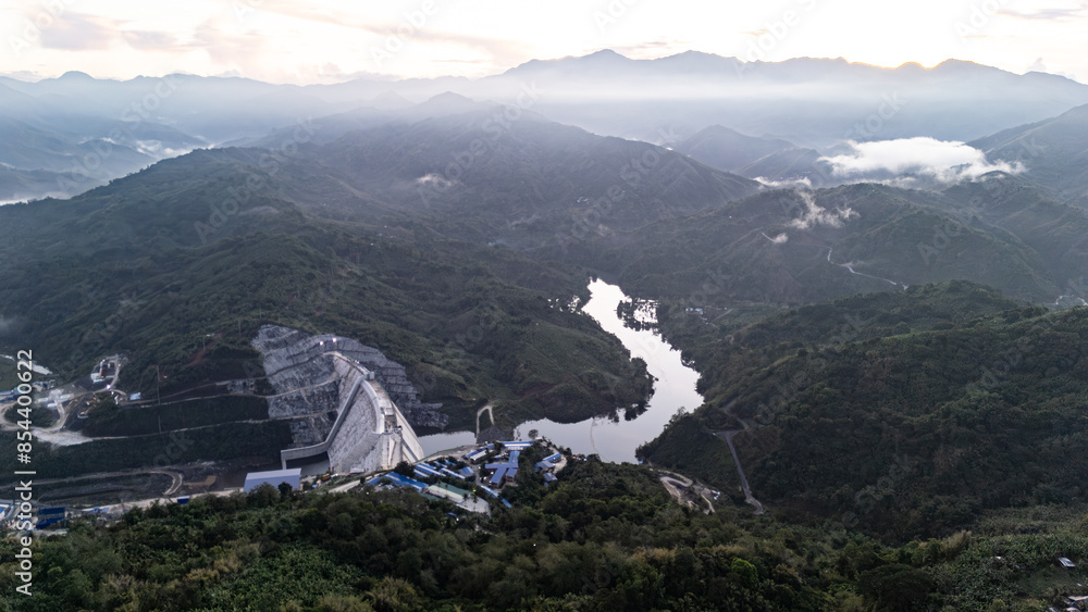 Upper Wawa Dam Reservior water storage The Philippine_June 2024 Stock ...
