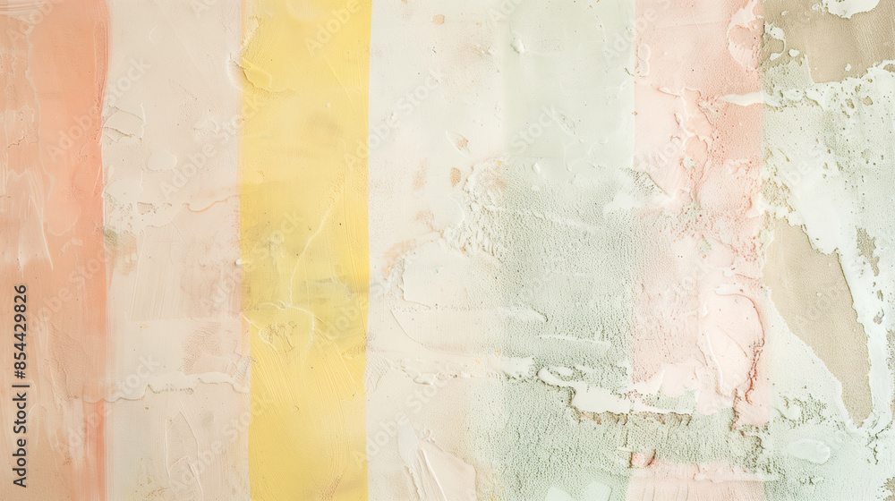 Rustic Textured Wall with Cozy Cottage Color Washing Technique. Aged ...