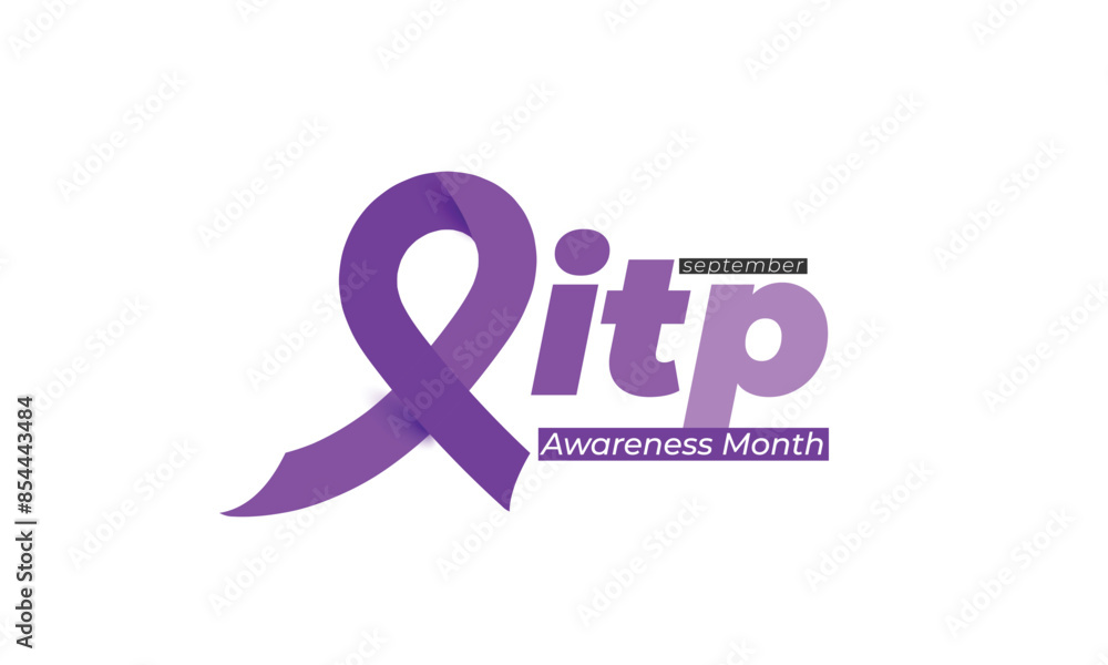 ITP awareness month. background, banner, card, poster, template. Vector ...