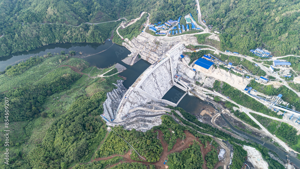 Upper Wawa Dam Reservior water storage The Philippine_June 2024 Stock ...