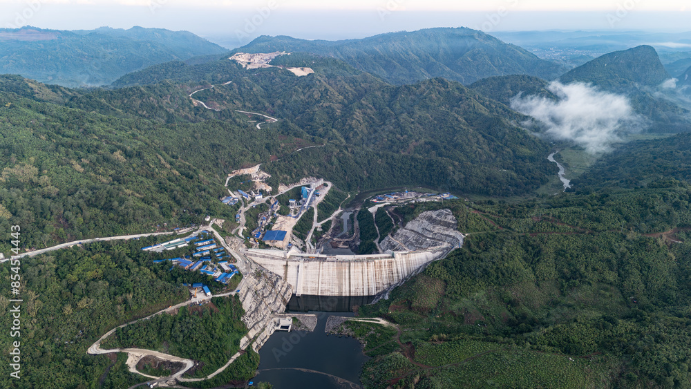 Upper Wawa Dam Reservior water storage The Philippine_June 2024 Stock ...