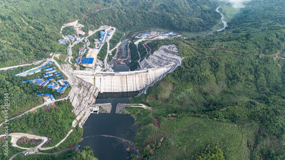 Upper Wawa Dam Reservior water storage The Philippine_June 2024 Stock ...