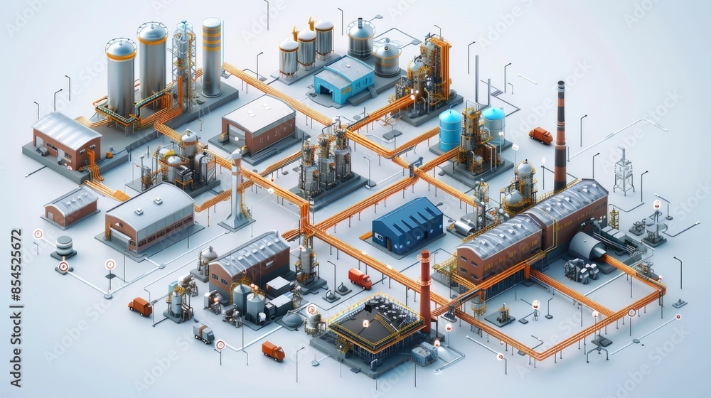 Detailed infographic depicting the various stages and components of a ...