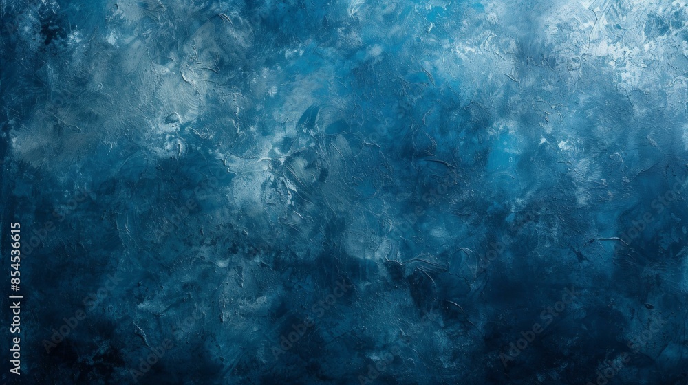 Deep sea-inspired abstract background, featuring a rich marine blue ...