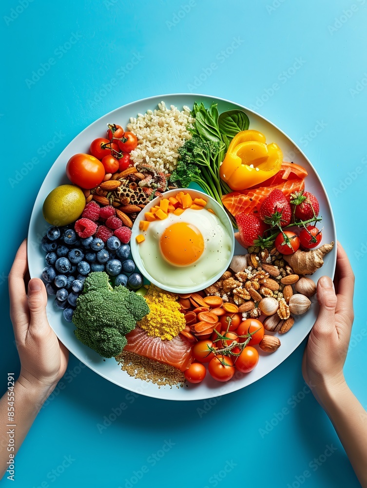 Develop an innovative graphic design presenting a tilted angle view of ...