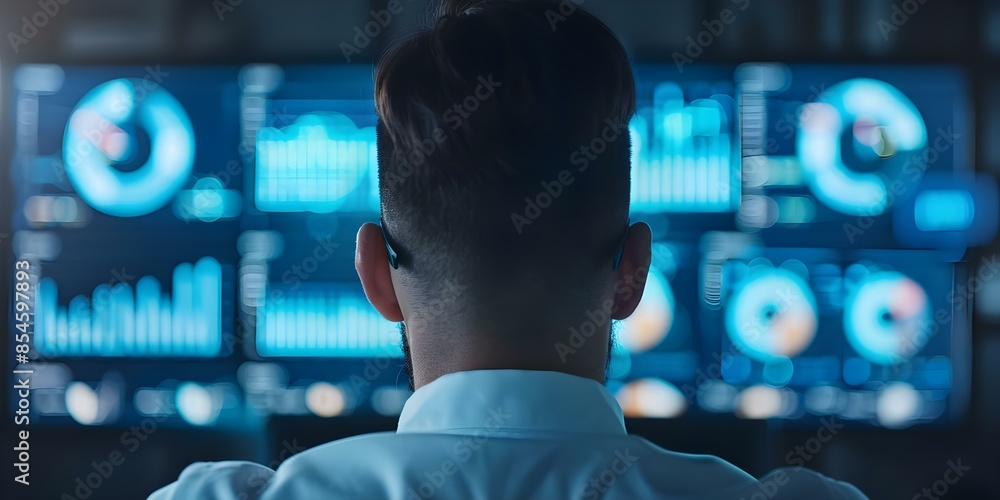 Analyst uses data visualization to identify patterns for informed ...