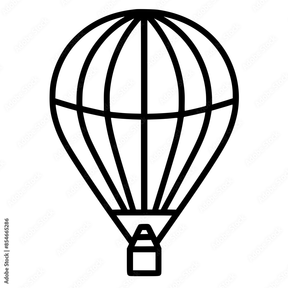 Hot Air Balloons SVG, Adventure Hot Air Balloon Silhouette, Hot Air ...