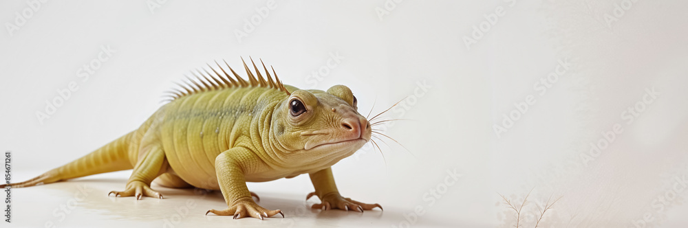 Axolotl's Emerald Embrace: A High-Definition Portrait in Green and Gold ...