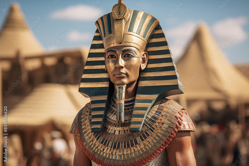 Bust of Pharaoh Ramses 2 Ancient Egypt. Egyptian civilization. Topics ...