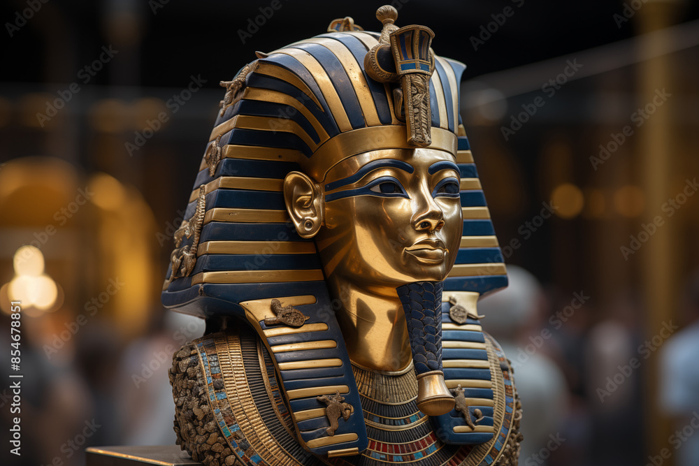 Bust of Pharaoh Ramses 2 Ancient Egypt. Egyptian civilization. Topics ...