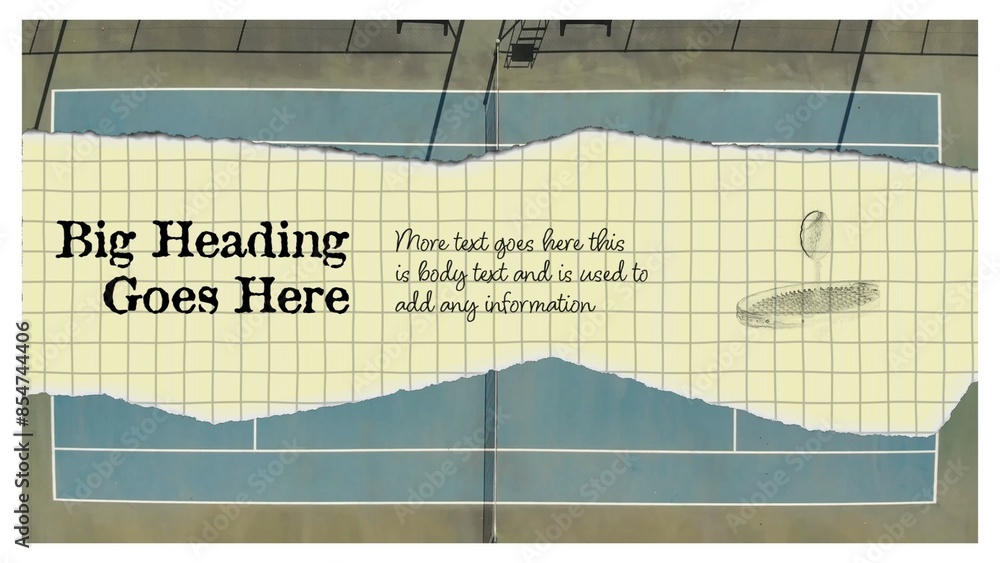 Note Pad Information Stock Template | Adobe Stock