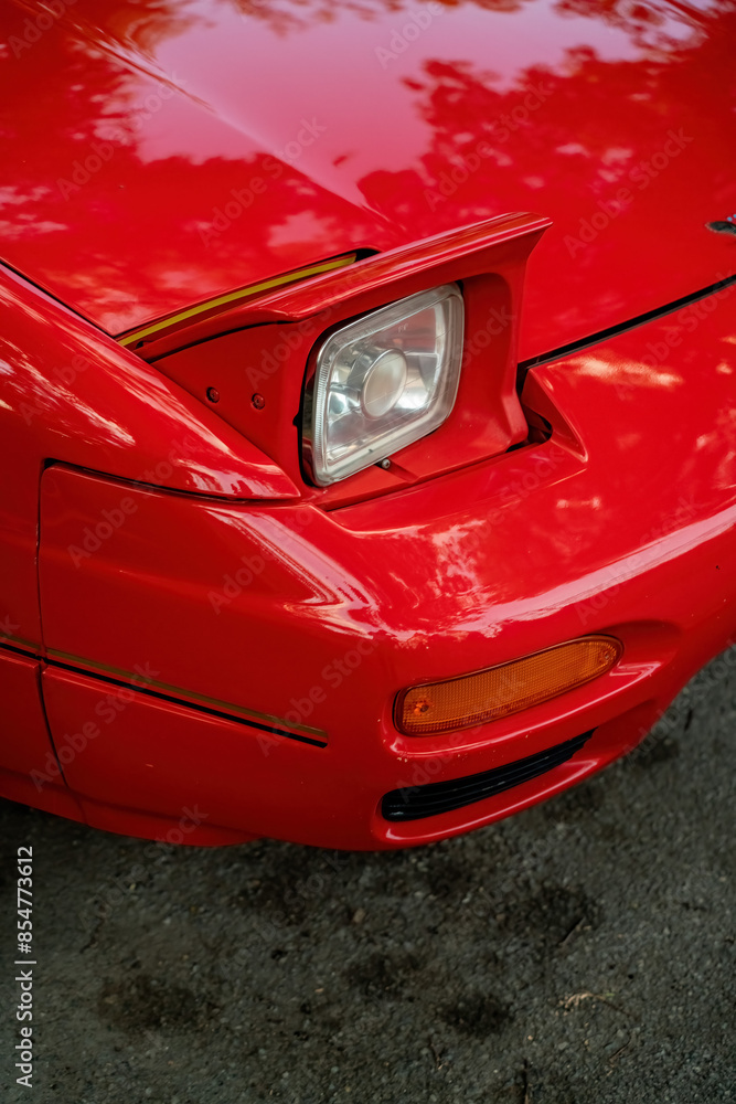 Details - car with pop-up headlight - Nissan 180SX (facelift) - One of ...