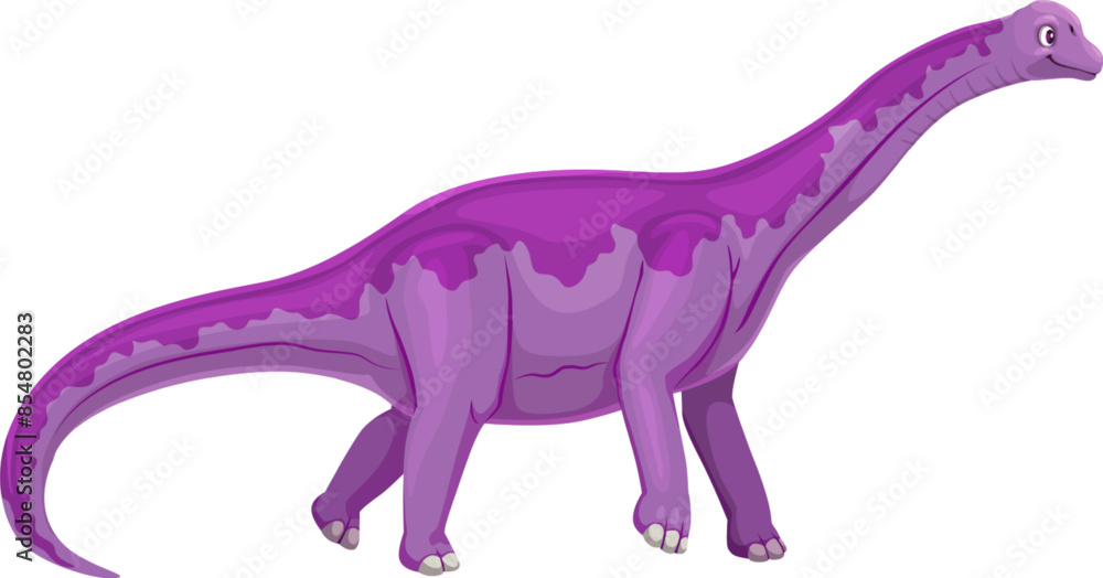 Aragosaurus prehistoric dinosaur. Isolated cartoon vector dino reptile ...