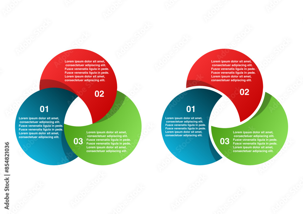 Infographic chart template modern style for presentation, start up ...