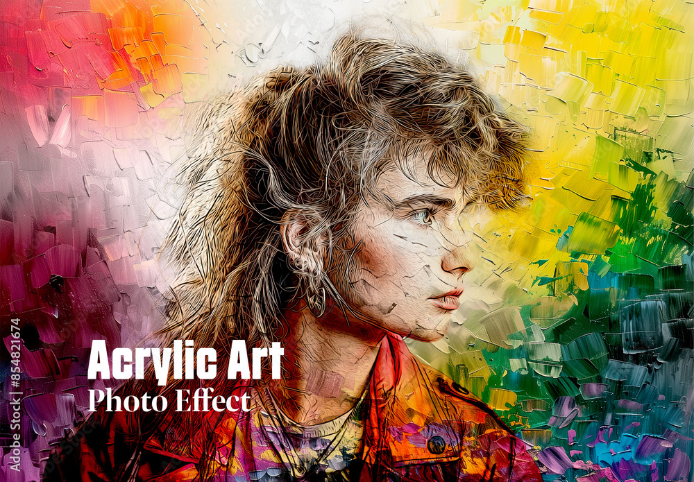 Acrylic Paint Effect. Ai Background Stock Template | Adobe Stock