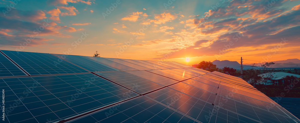 Panel solar energy photovoltaic power roof sun home cell system green ...