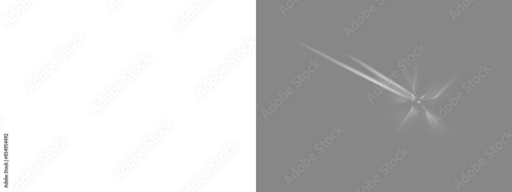 Moon, star, stars, sparkles, falling star, isolated on transparent ...