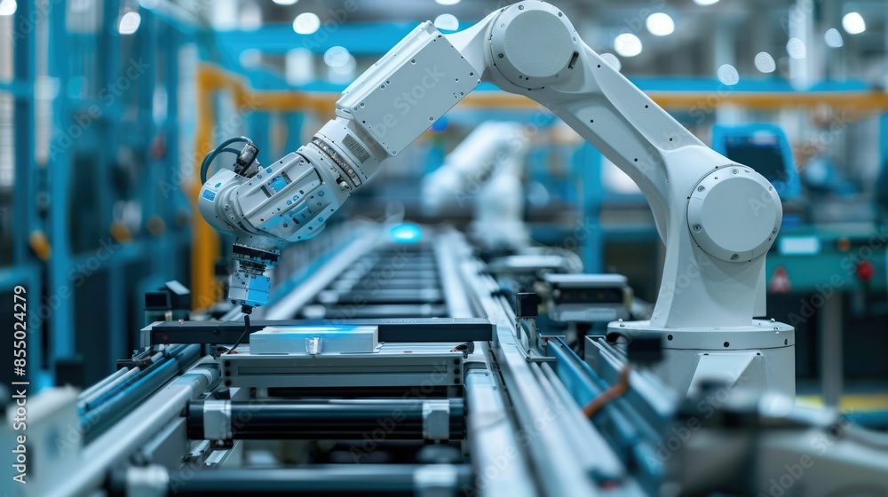 Intelligent Factory Automation Systems with Robotic Arms Programmable ... Intelligent Factory Automation Systems with Robotic Arms Programmable ...