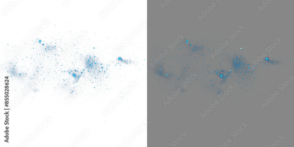 Moon, star, stars, sparkles, falling star, isolated on transparent ...