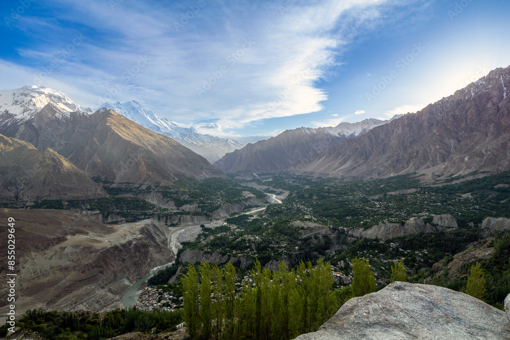 The Hunza Valley is a remote region of Pakistan that has long been ...