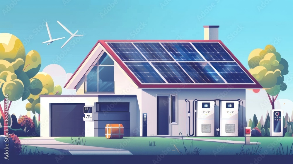 wide banner design of a infographic diagram for battery packs ...