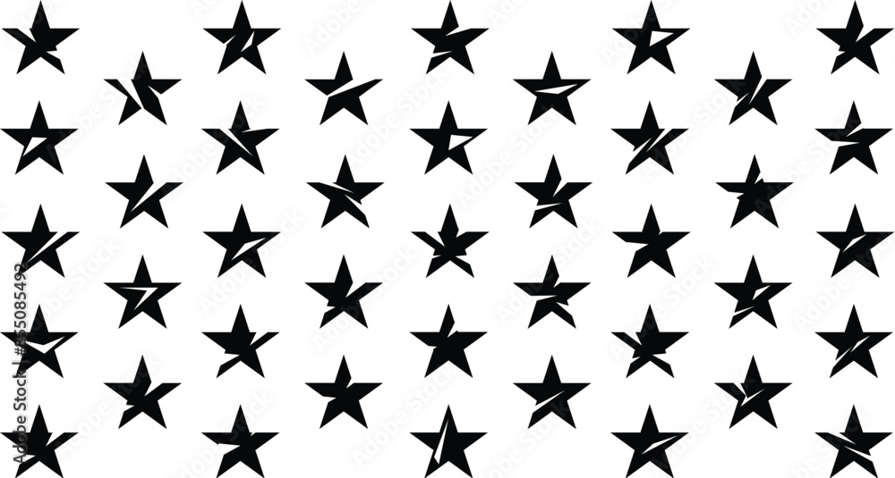 50 STARS DISTRESSED SVG, Instant Download, 50 Stars Svg, 50 Stars Of ...