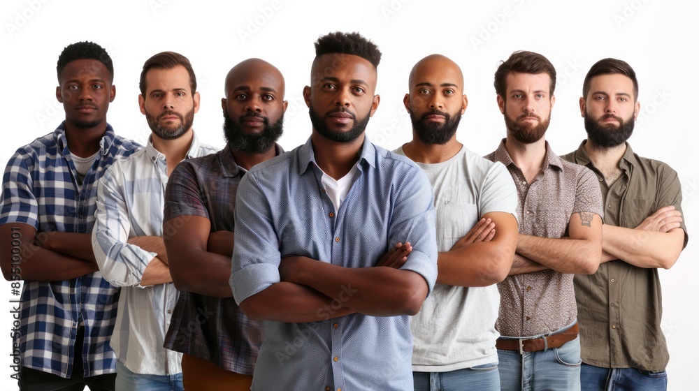 A striking image capturing the essence of masculinity and empowerment ...