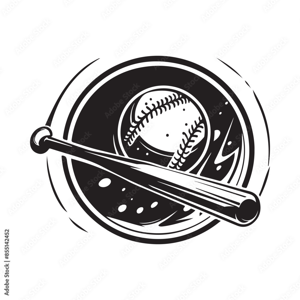 Baseball Logo Images. Baseball Team Logo vector isolated on white ...