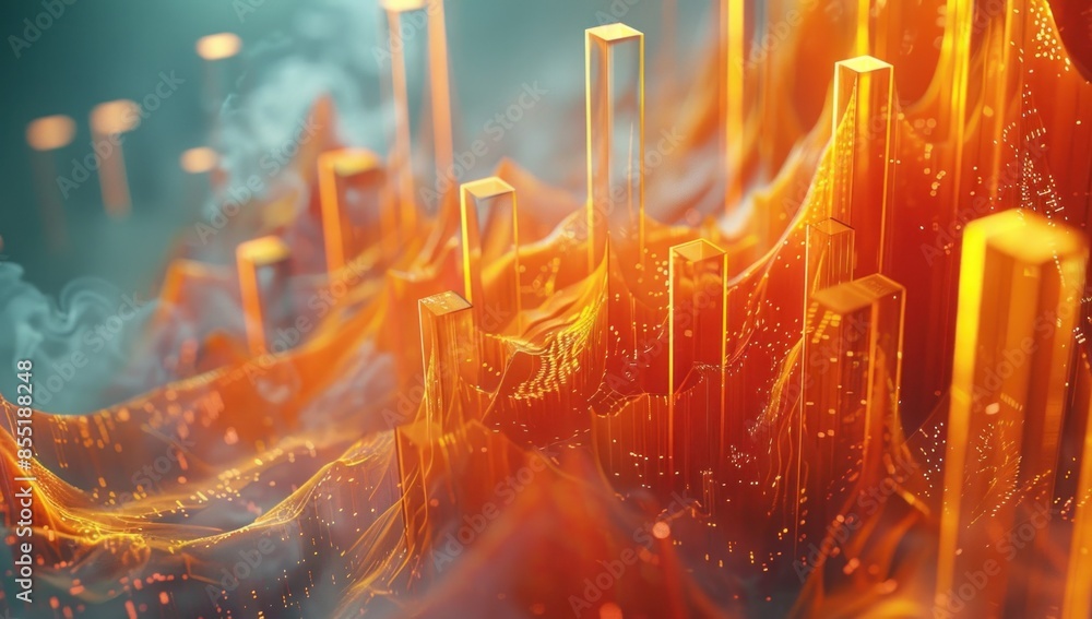 Master the art of composition as you juxtapose the rigid geometry of 3D ...