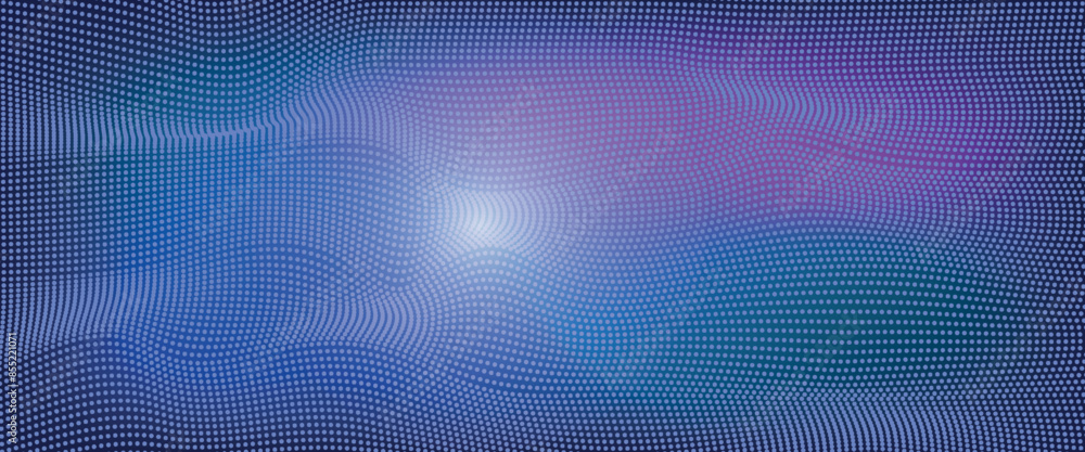 Modern light point Hi-tech digital technology concept. High tech ...