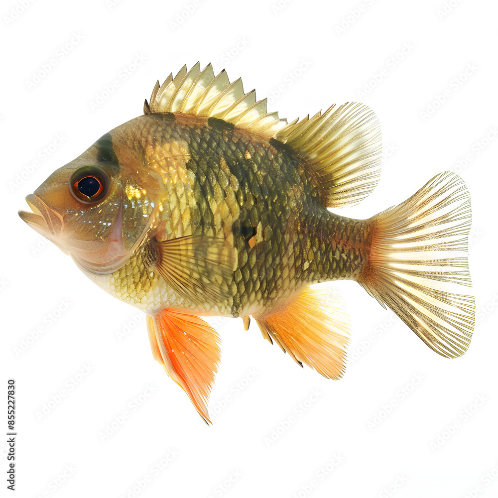 fresh tropical fish tambaqui (colossoma macropomum) typical brazilian ...