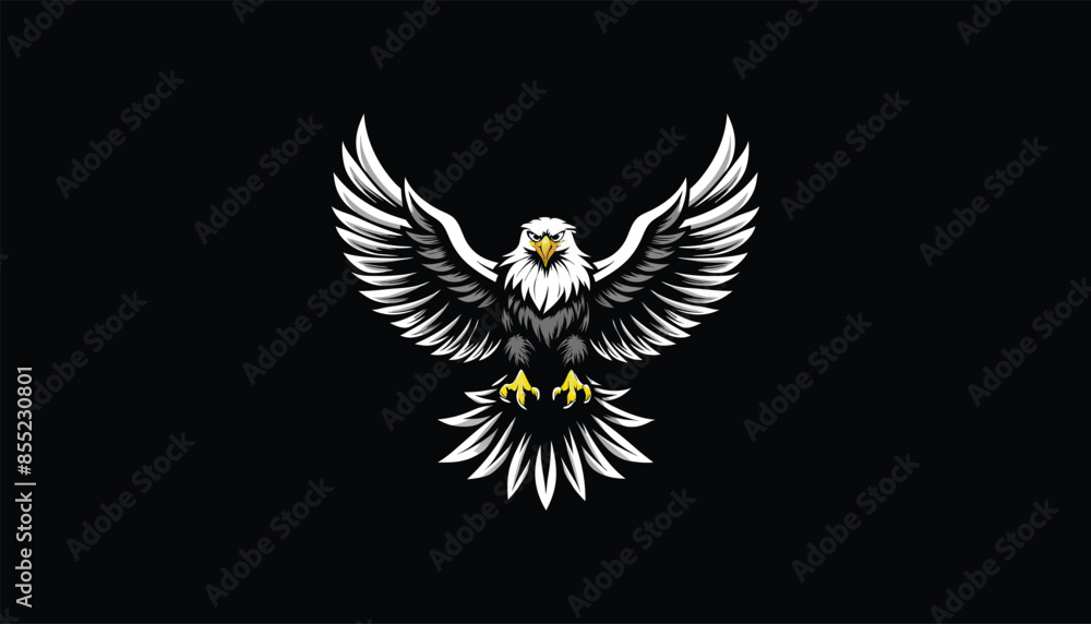 Vetor de Eagle, eagle flying, eagle design, eagle logo, eagle flying ...