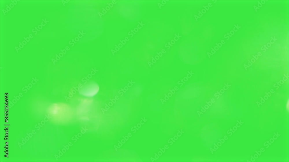 Chroma key bokeh lights background HD footage. Greenscreen lights and ...