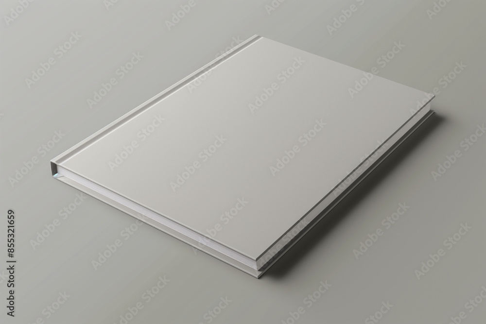 blank book cover, A horizontal landscape hardcover brochure, book, or ...