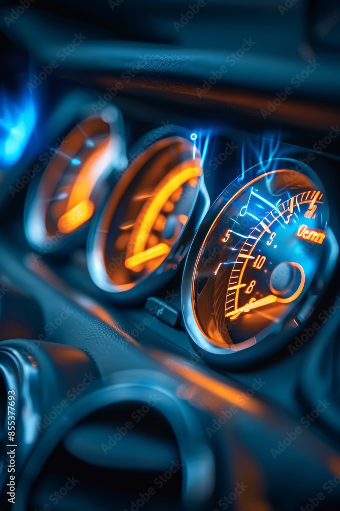 Car dashboard infographic airflow, temperature control, vent positions ...