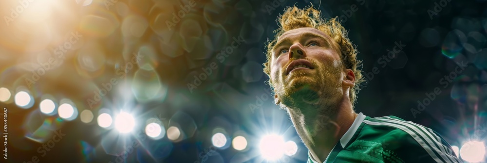 European Football Championship Scene Featuring a Football Field and ...