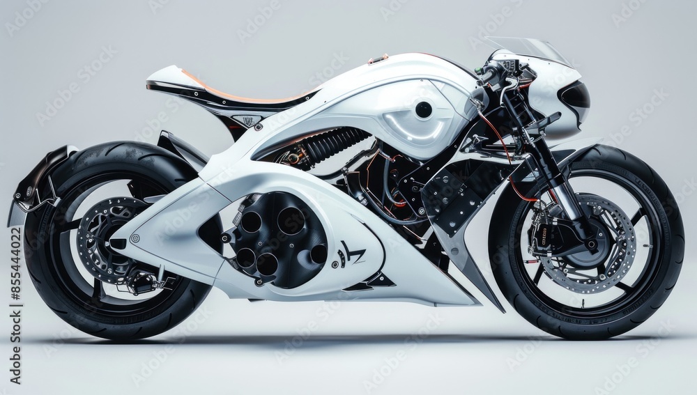 Picture-perfect innovation: a hyper motorcycle prototype glides ...