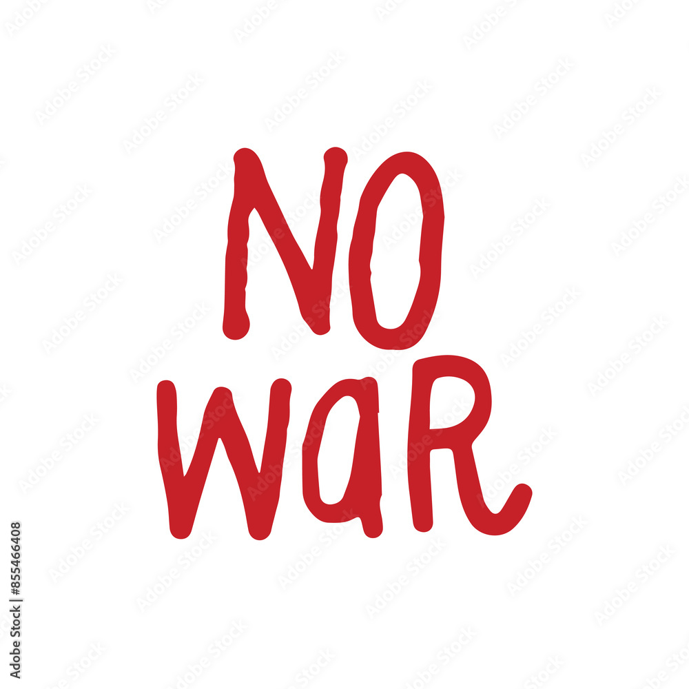 Vetor de No war text stamp icon color dander poster banner design. do ...