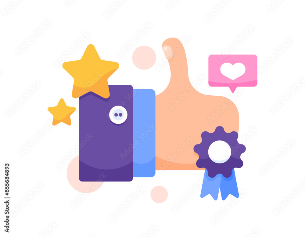 recommendation concept. best practice. appreciation and assessment of ...